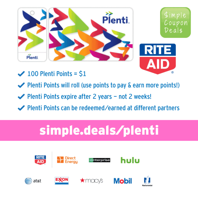 What is Plenti - RiteAid's new rewards program explained - Simple ...