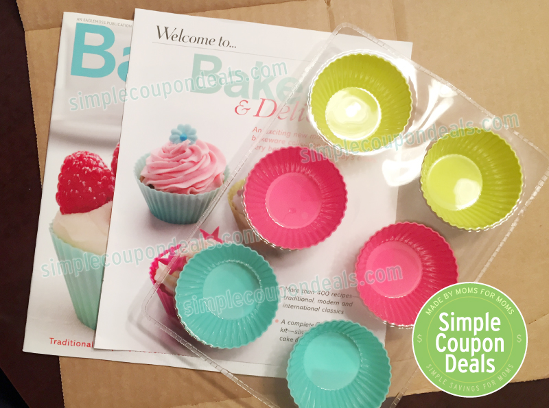 Free Reuseable Silicone Cupcake Baking Cups + a FREE issue of Baked ...