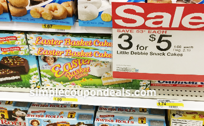 Little Debbie Easter Spring Snacks $1.05 at Target - Simple Coupon Deals