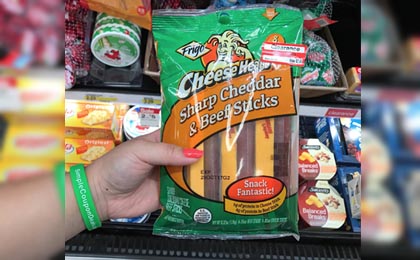 8ct Frigo CheeseHeads Sharp Cheddar & Beef Sticks $1.42 (Orig $4 ...